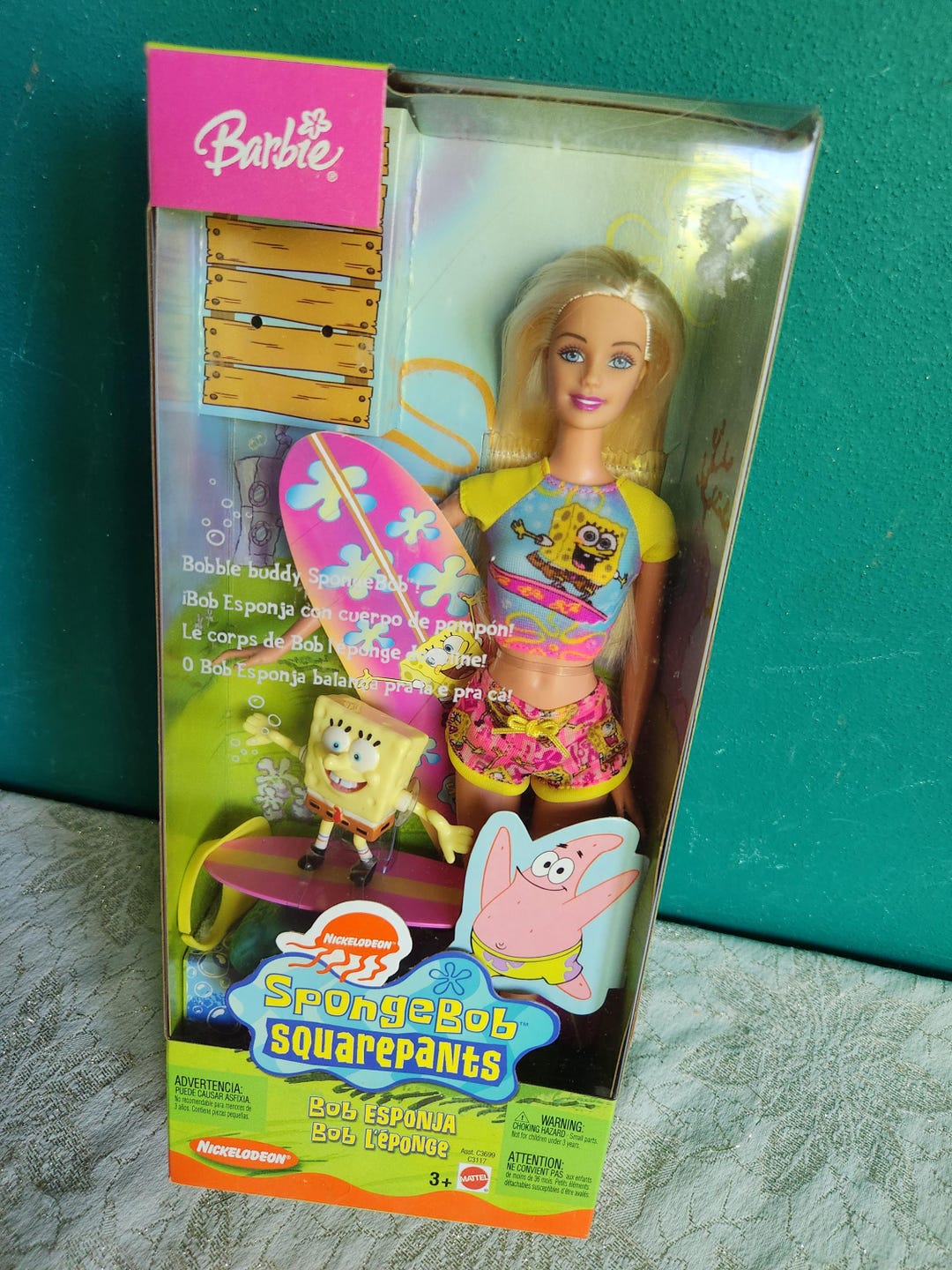 Mattel Spongebob Barbie Doll Vintage Barbie Doll - Etsy