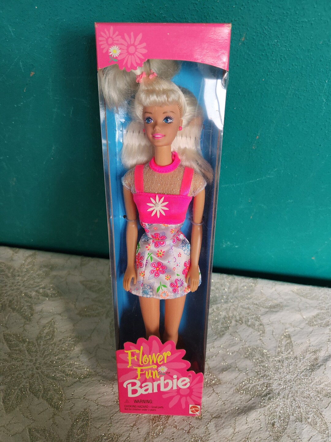 Mattel 1996 Vintage Flower Fun Barbie Doll - Etsy