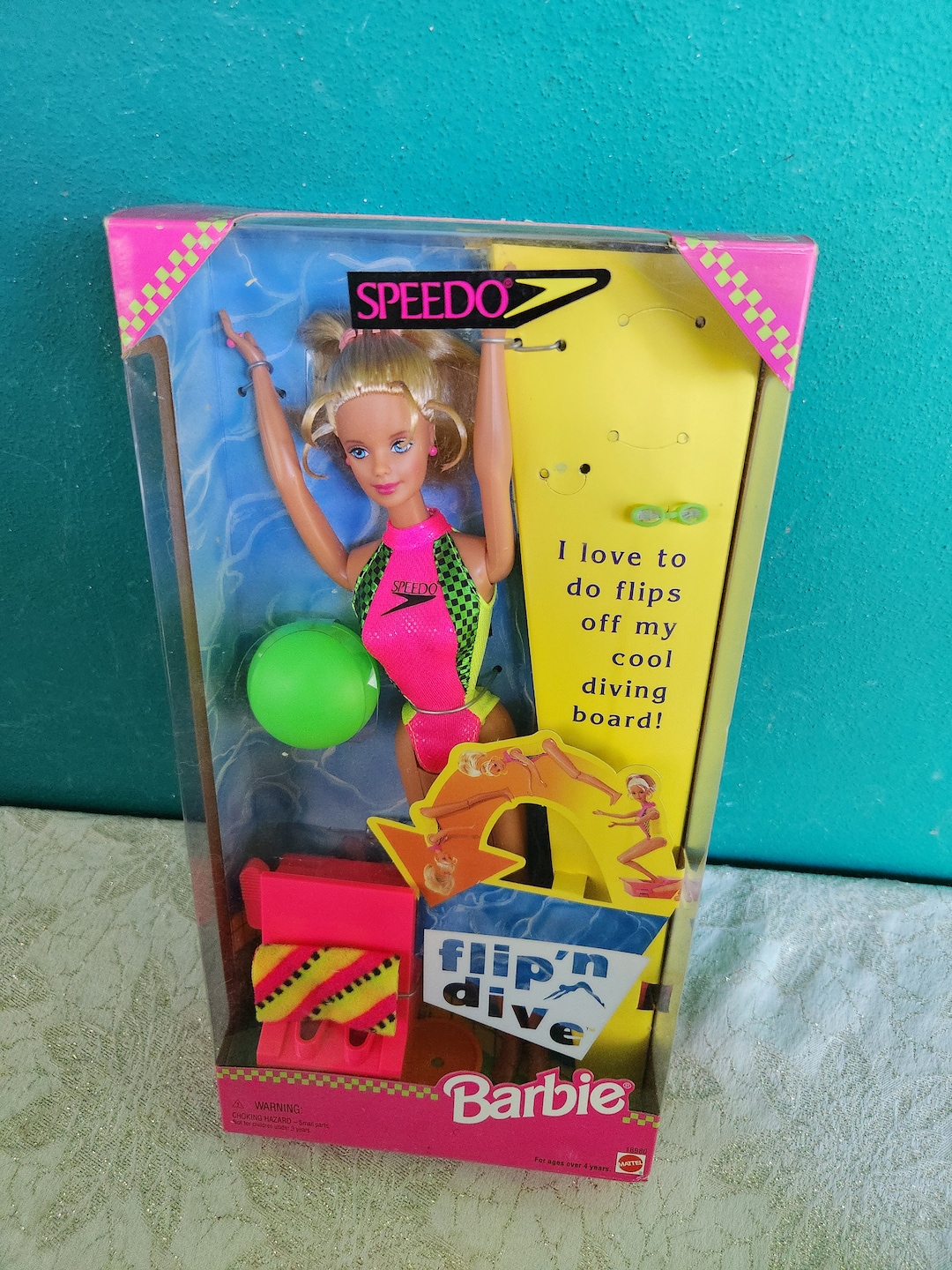 Mattel 1997 Flip 'N Dive Barbie Doll - Etsy