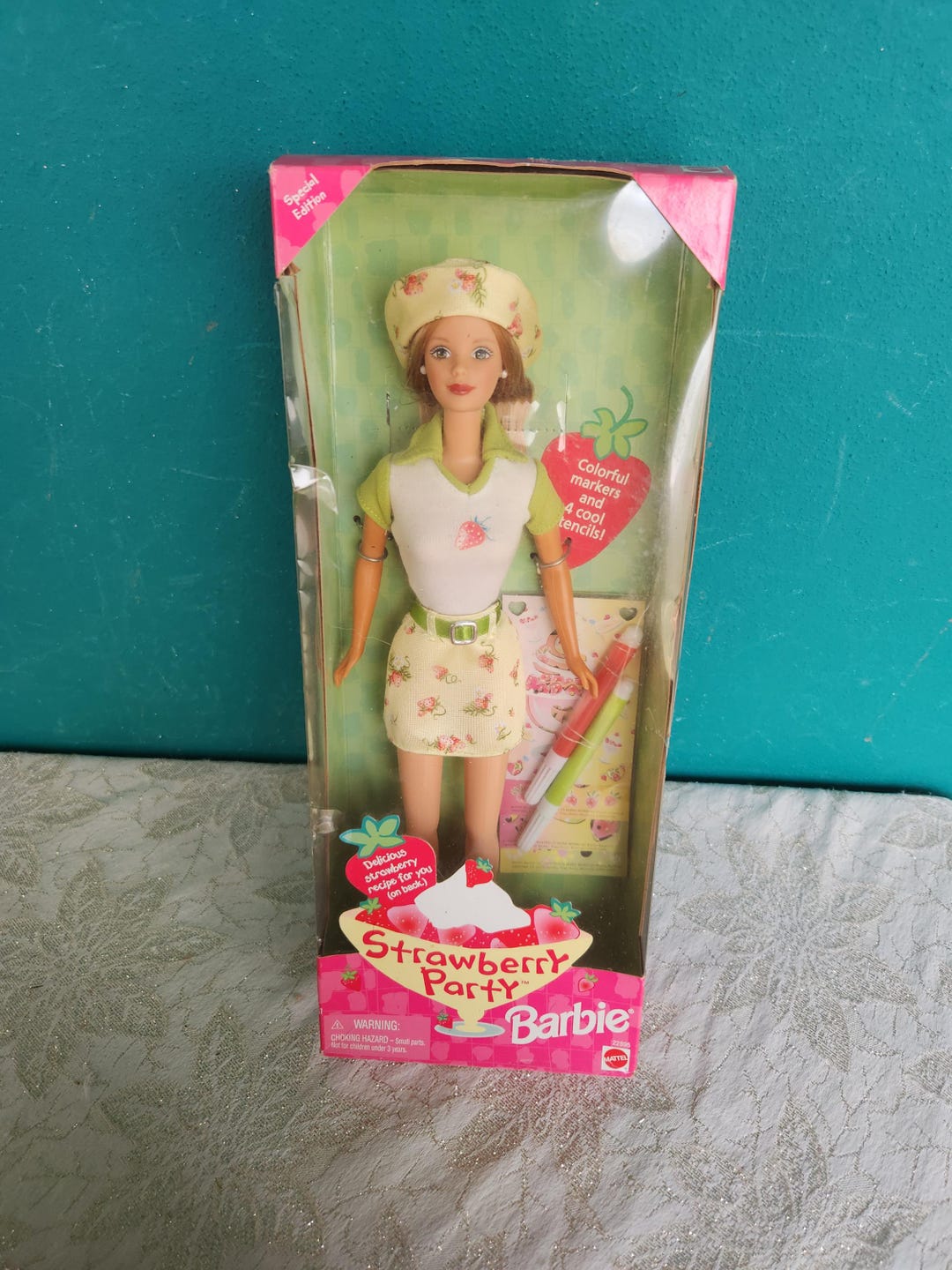 Mattel Strawberry Party Barbie Doll Vintage Barbie Doll - Etsy
