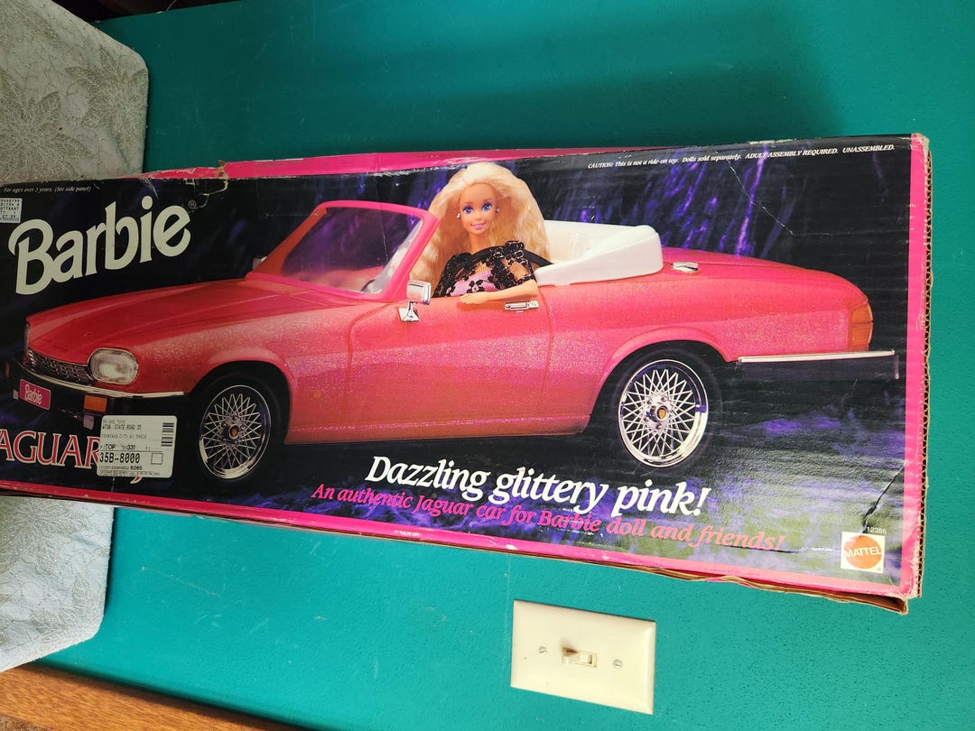 Mattel Vintage 1980's Barbie Jaquar XJS Car - Etsy