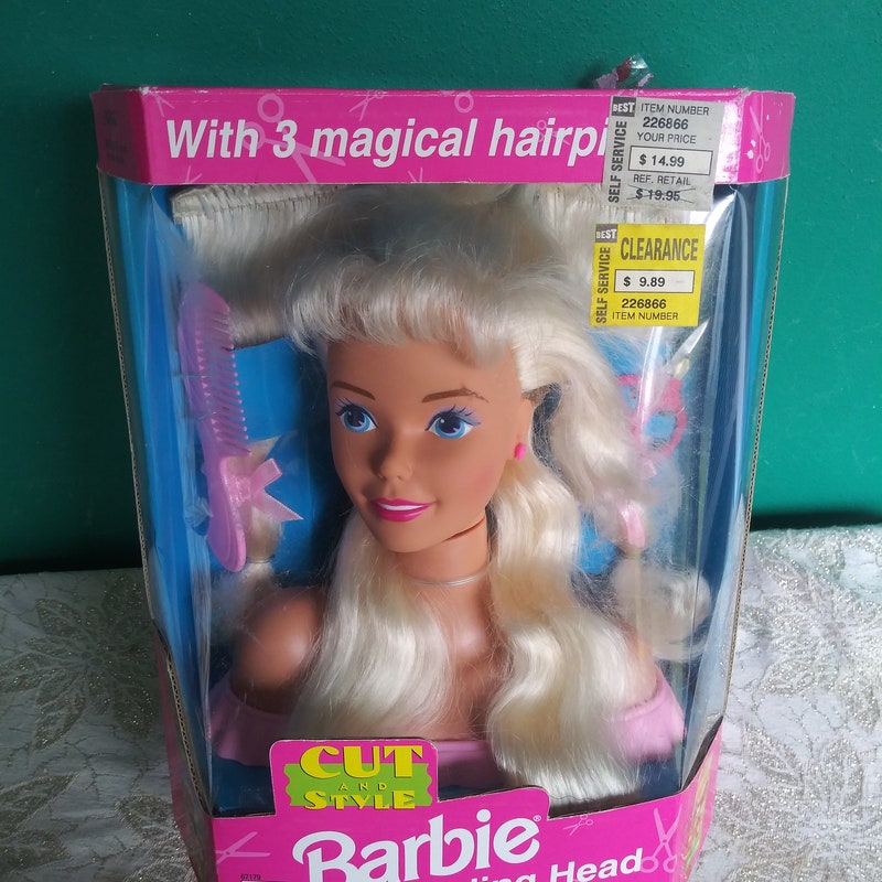 Barbie Head - Etsy