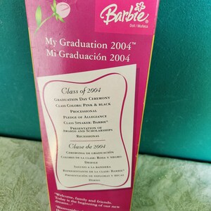 Mattel Class of 2004 Graduation Barbie Doll - Etsy