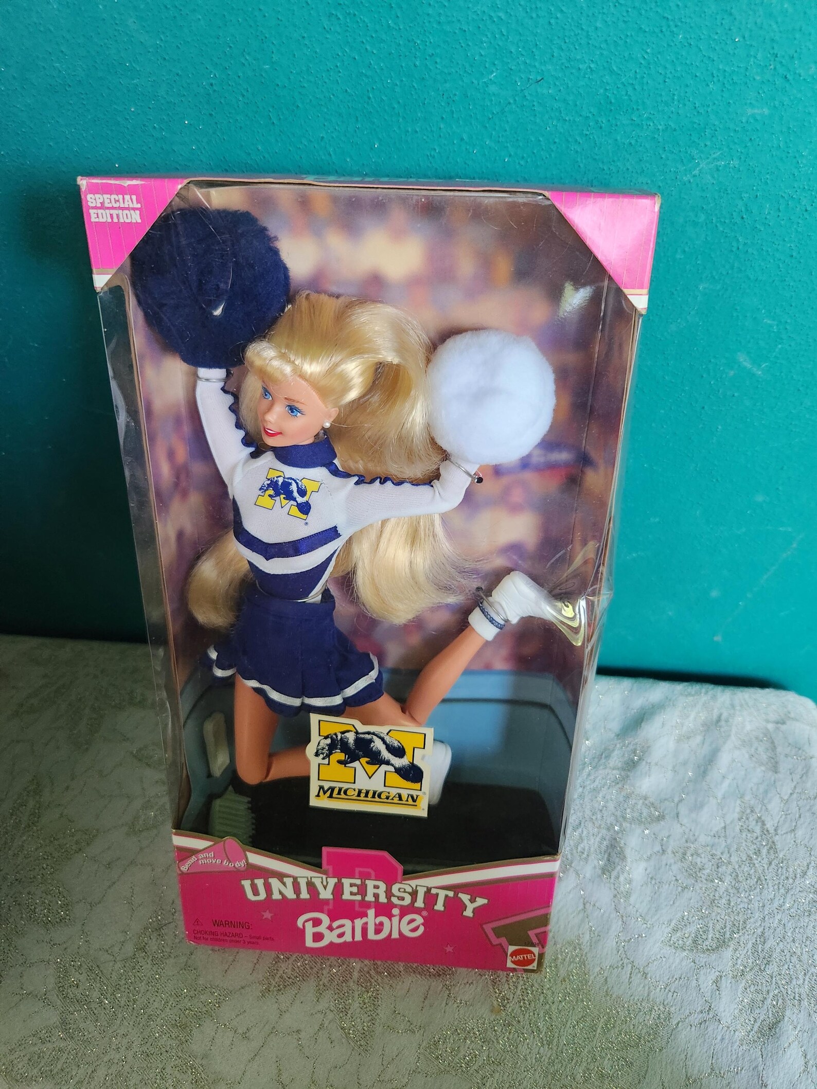 Mattel University of Michigan Barbie Doll - Etsy