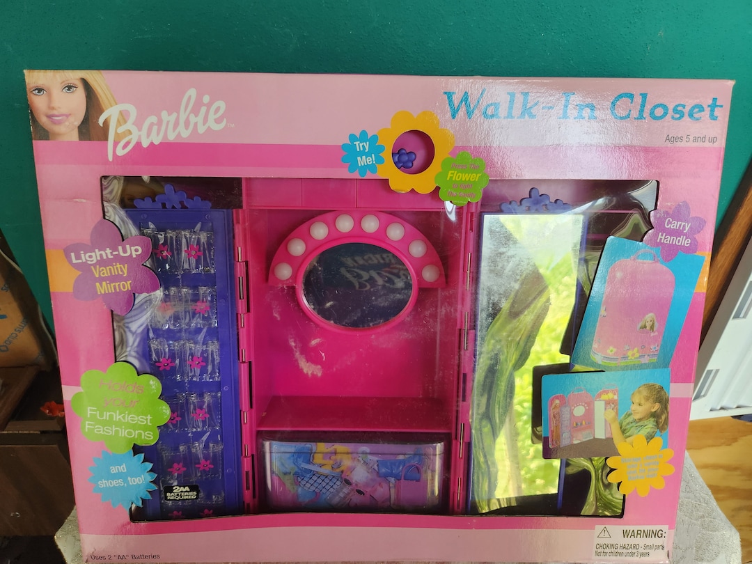 Mattel 2000 Walk in Closet Barbie Doll Closet Vintage Barbie Closet - Etsy