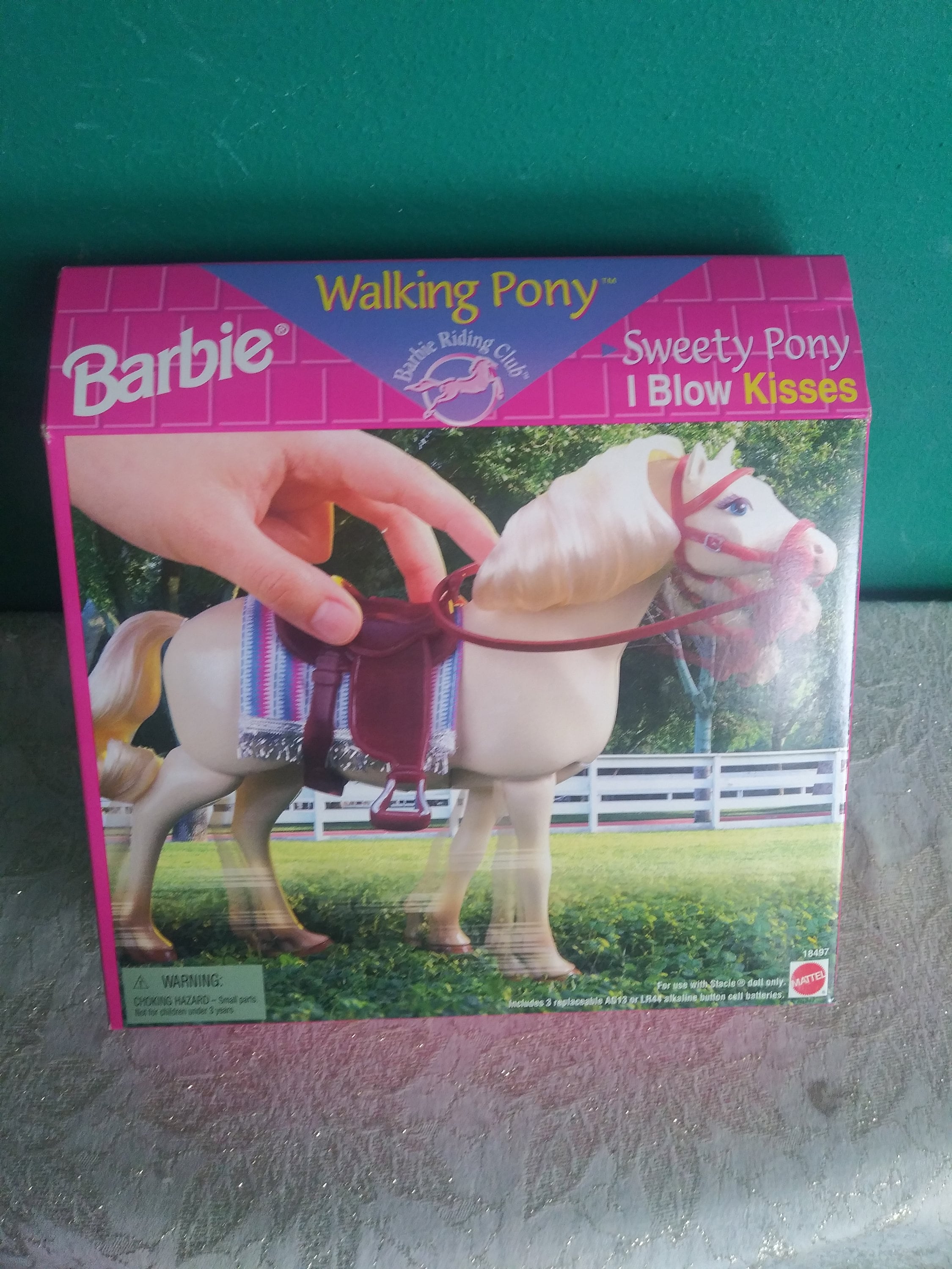 Dolls & Action Figures Toys Dolls Vintage Toy Horse Vintage Barbie Pink ...