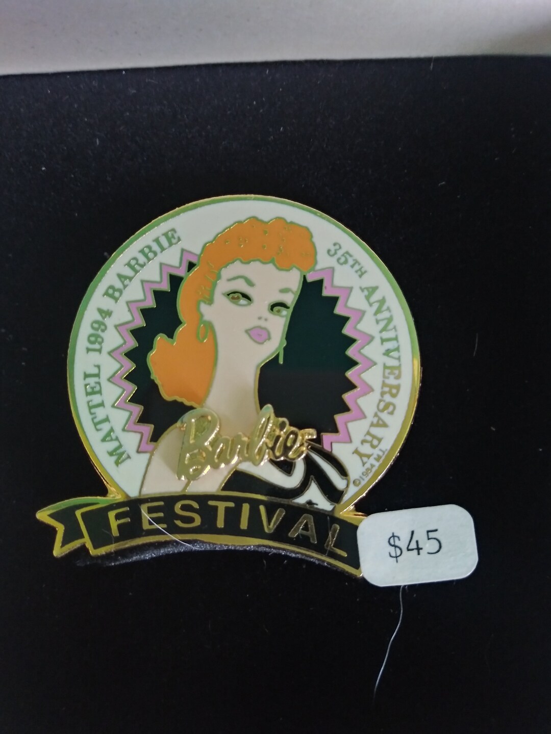 Mattel Barbie Pin Fashion Barbie Pin 35th Anniversary Barbie Pin - Etsy