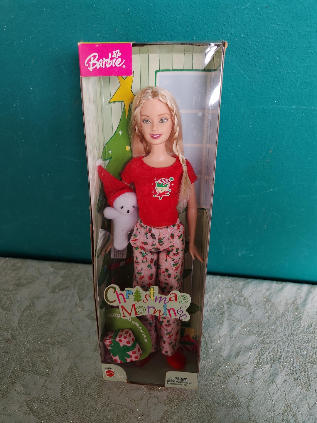 Mattel Barbie Christmas Morning Barbie Doll - Etsy