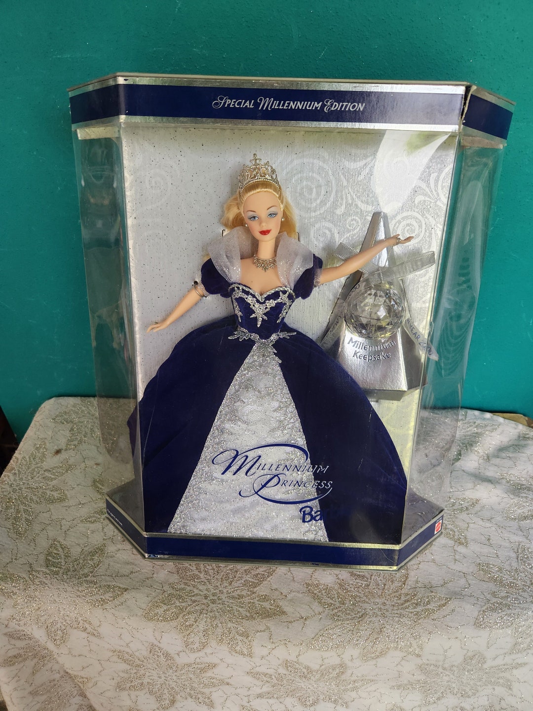 1999 Barbie Doll With Presentation Box - Millennium Princess Barbie ...