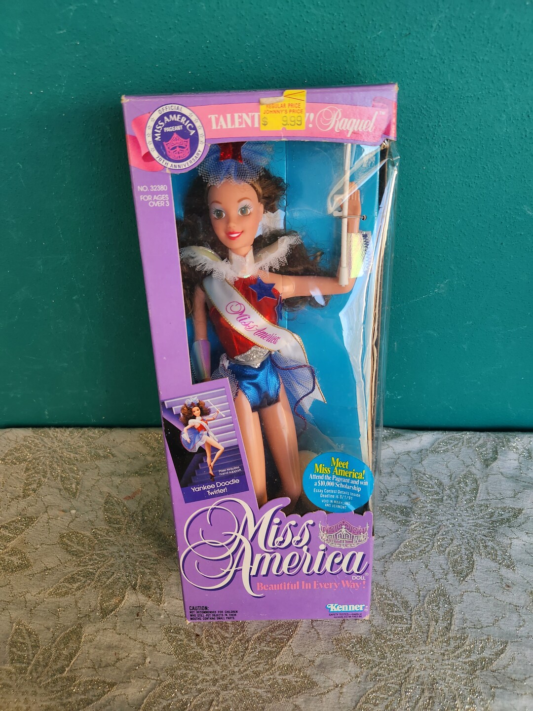Kenner Miss America Raquel Talent Yankee Doodle Twirler - Etsy
