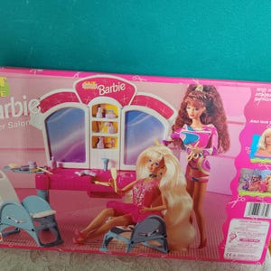 Mattel Cut 'N Style Super Salon Barbie Doll Vintage Super Salon - Etsy