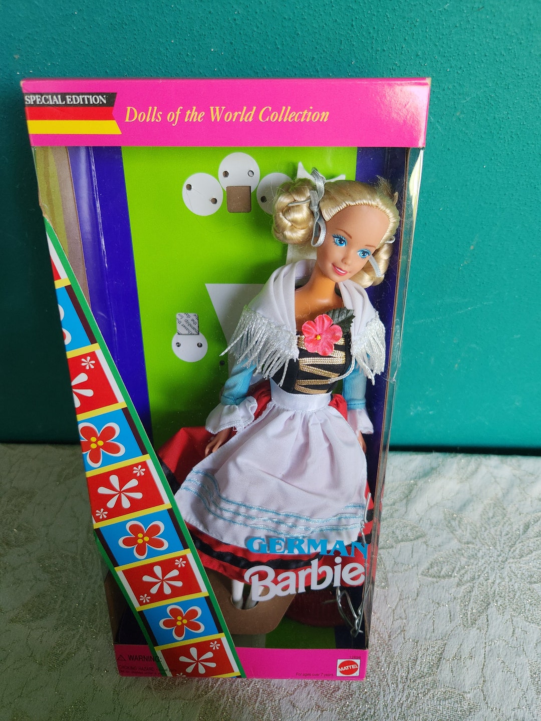 Mattel Dolls of the World German Barbie Doll - Etsy