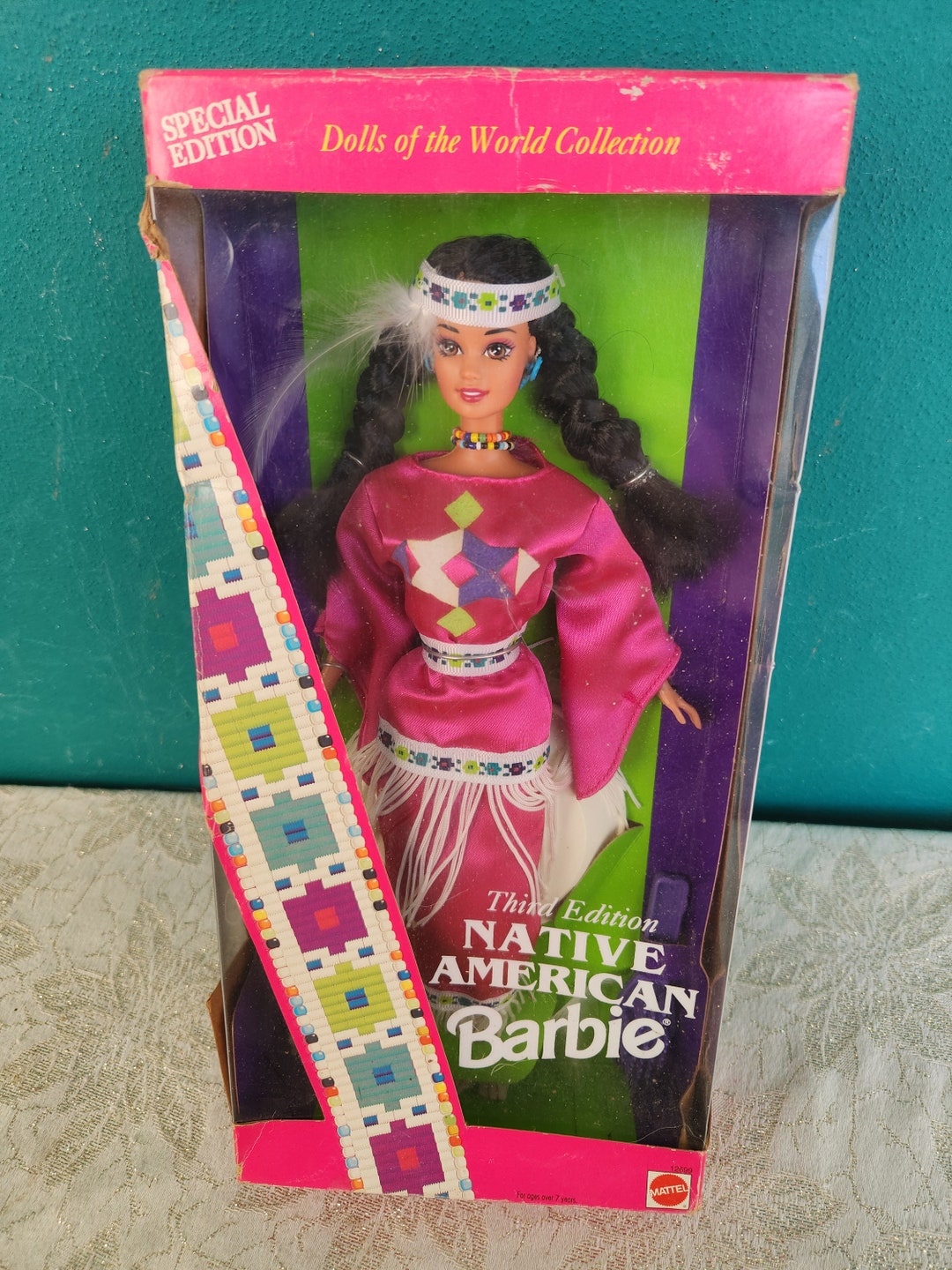 Mattel Dolls of the World Native American Third Edition Barbie Doll - Etsy