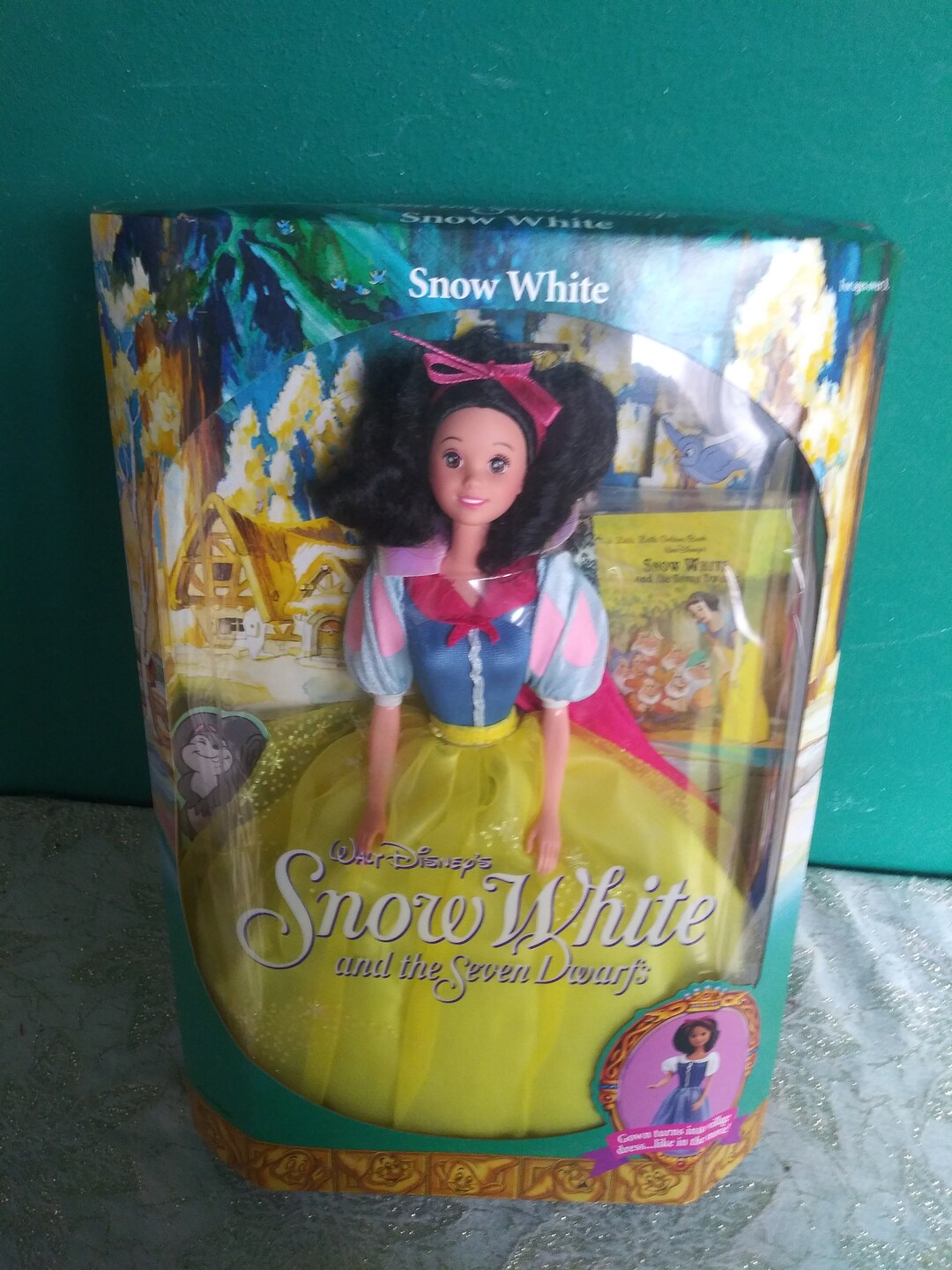 Disney Snow White and the Seven Dwarfs Doll Vintage New in Box ...