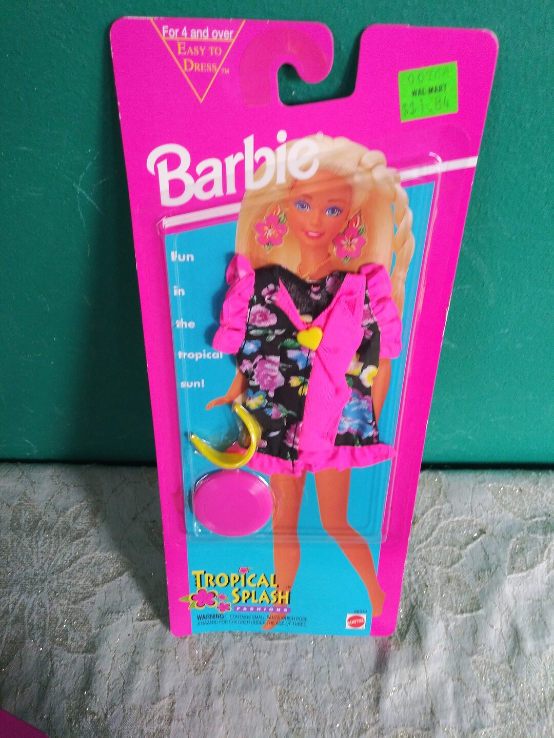 Mattel Vintage 1990's Tropical Splash Barbie Doll Clothes - Etsy