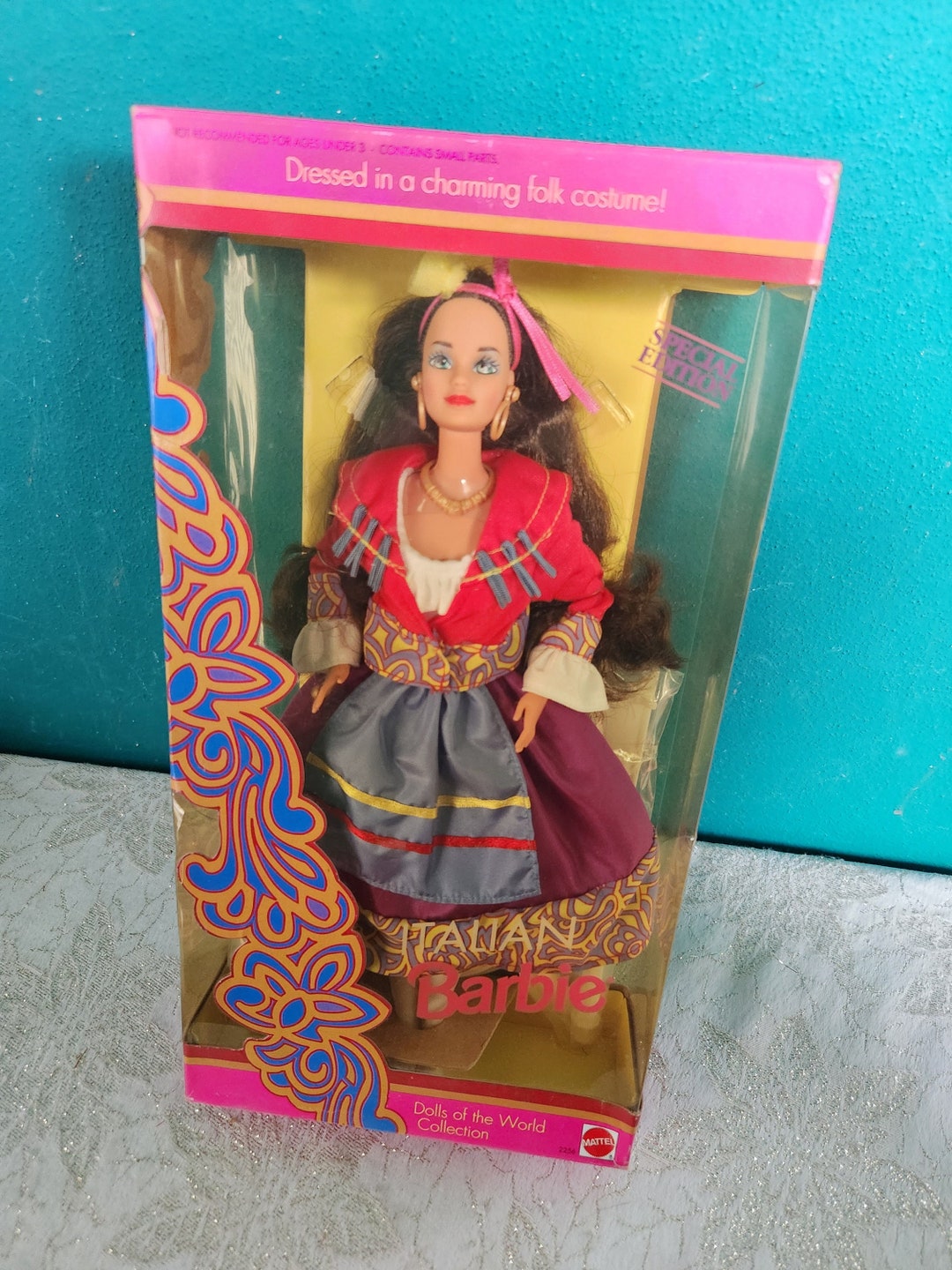 Mattel Dolls Of The World Italian Barbie Doll Vintage Barbie Doll Etsy