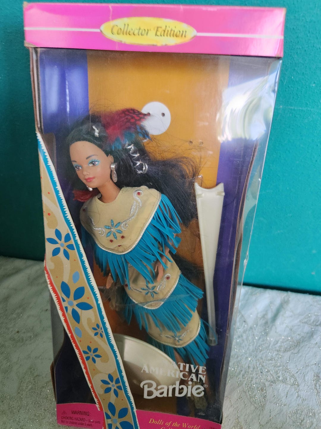 Mattel Dolls of the World Native American Special Edition Barbie Doll ...