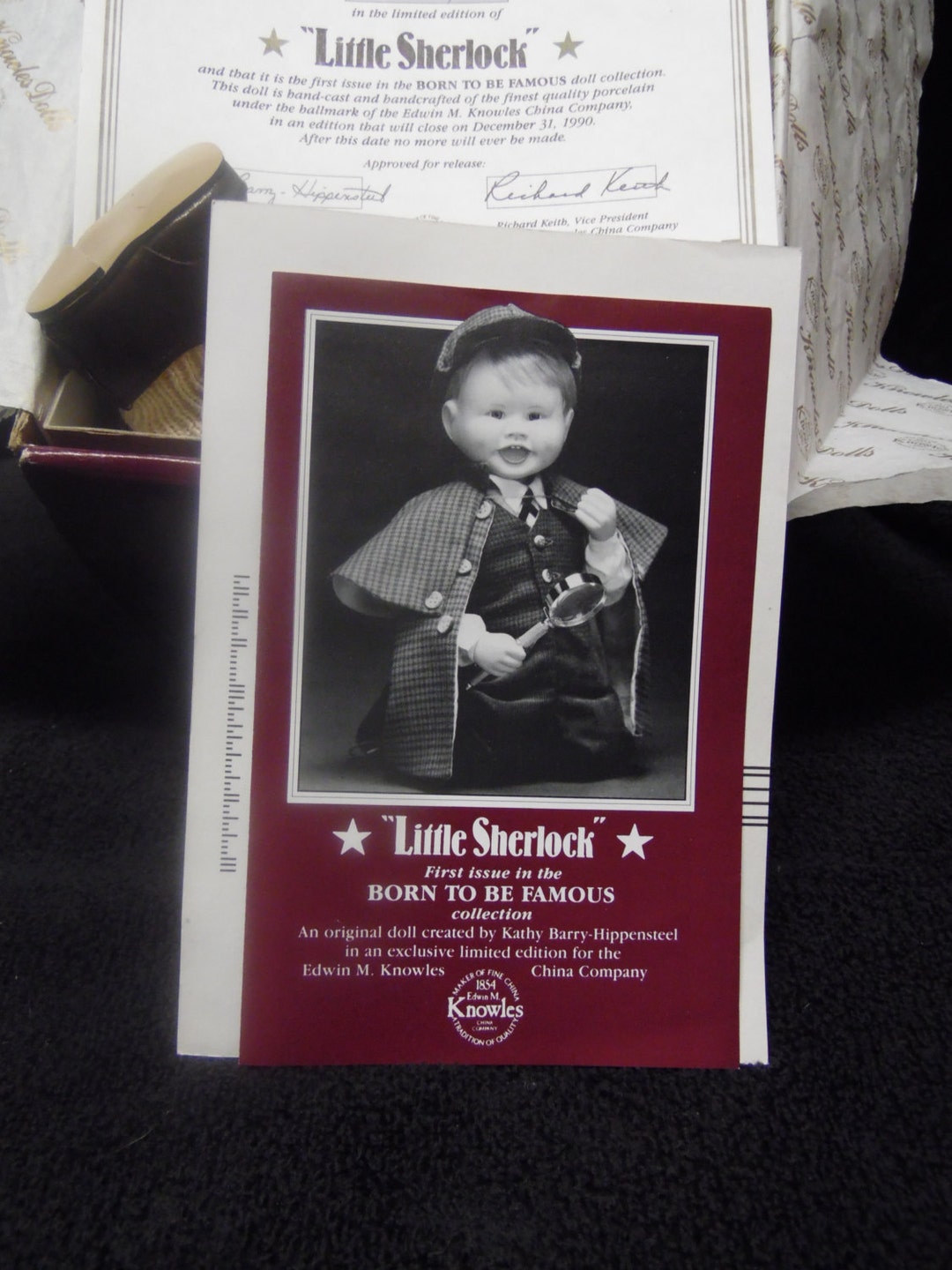 Ashton Drake Little Sherlock Doll Porcelian Doll Sherlock Doll ...