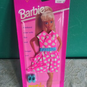 Mattel Barbie Dolls Clothes, New in Package Barbie Doll Clothes, Barbie ...