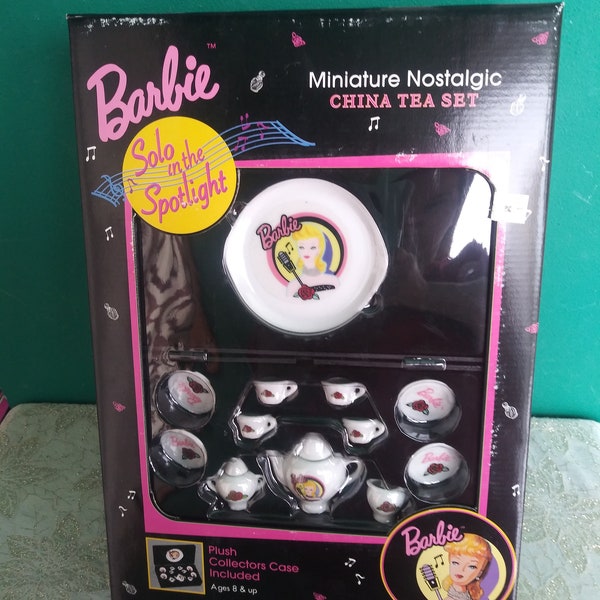 Miniature Barbie Tea Set - Etsy