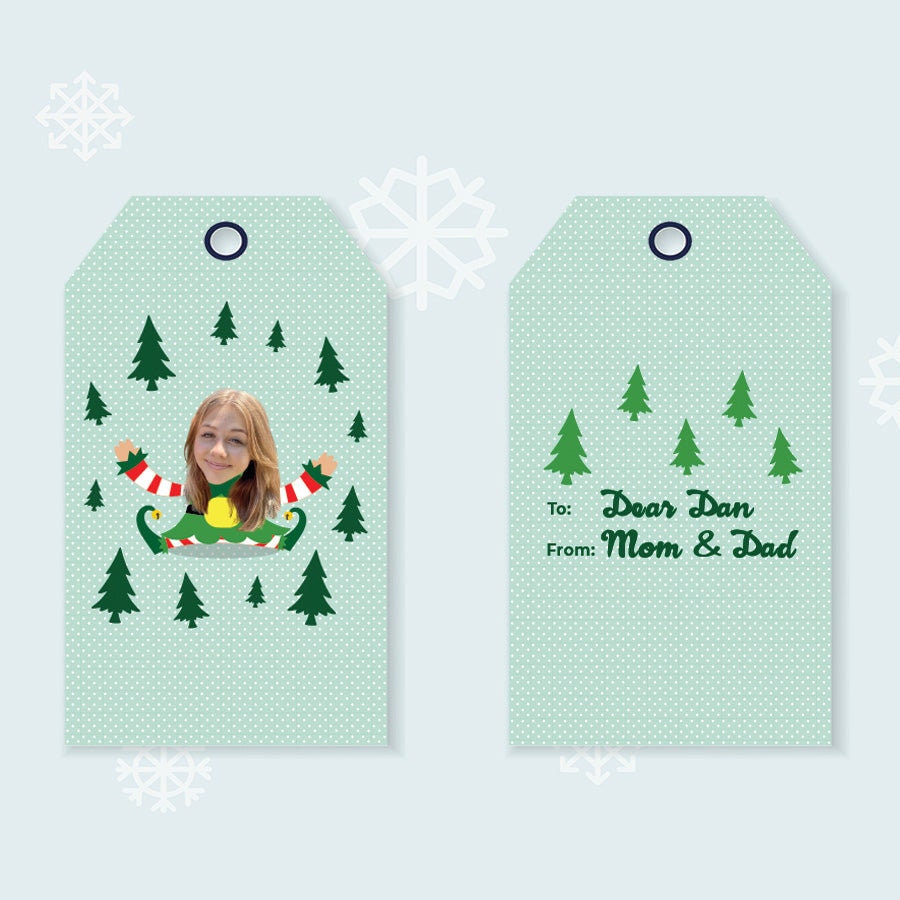 Miss Elfie Selfie Gift Tags - Etsy