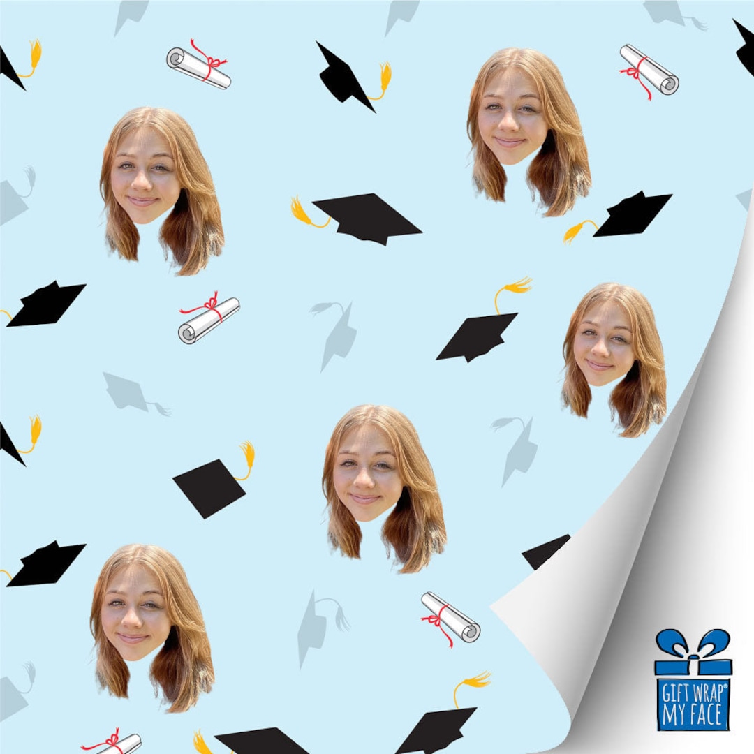 Tassles and Diplomas Gift Wrap - Etsy