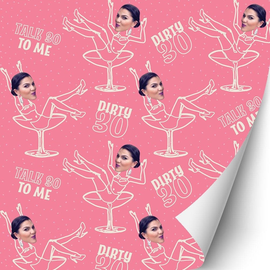 Dirty 30 Gift Wrap - Etsy