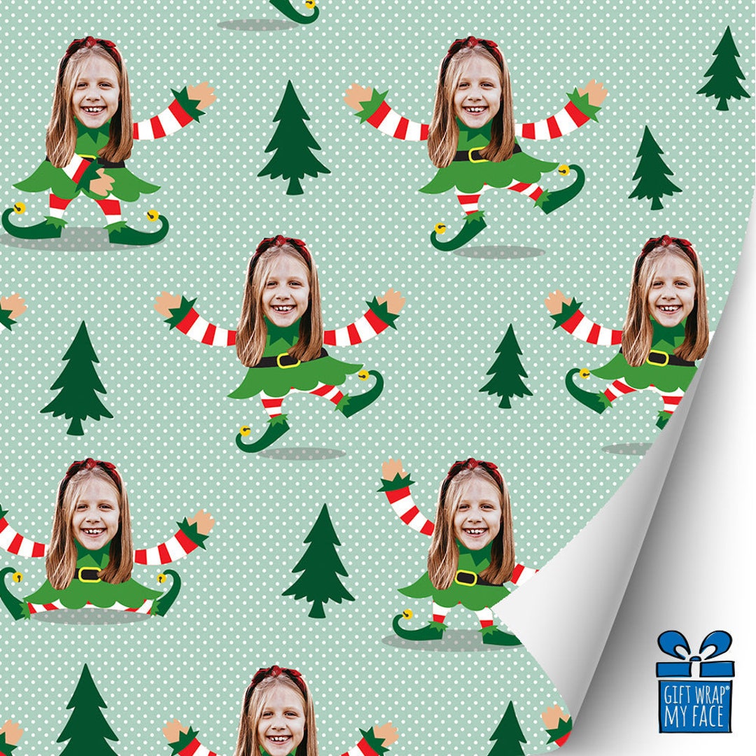 Little Miss Elfie™ Gift Wrap - Etsy