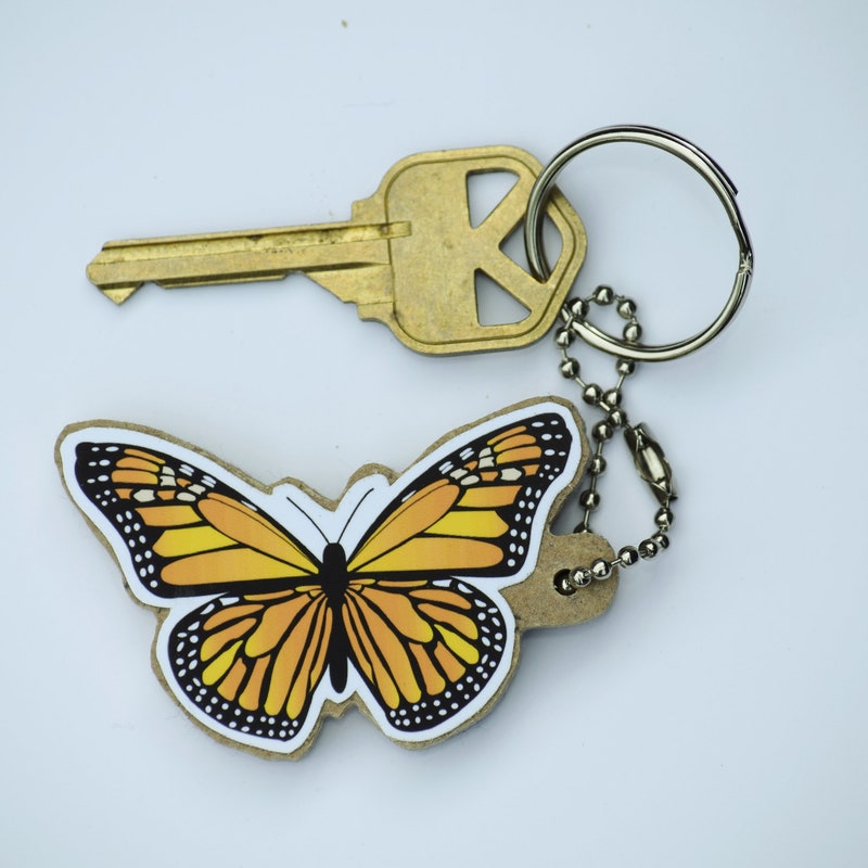 Butterfly Keychain - Etsy