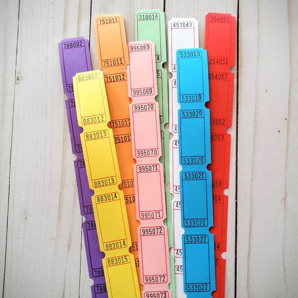 Raffle Tickets - Etsy