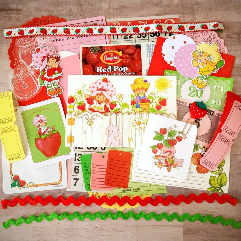 Strawberry Shortcake - Etsy