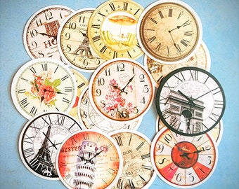 Clock Stickers - Etsy