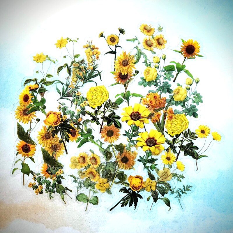 Sunflower Collage - Etsy