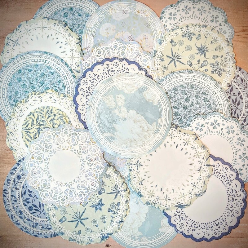 Colored Doilies - Etsy