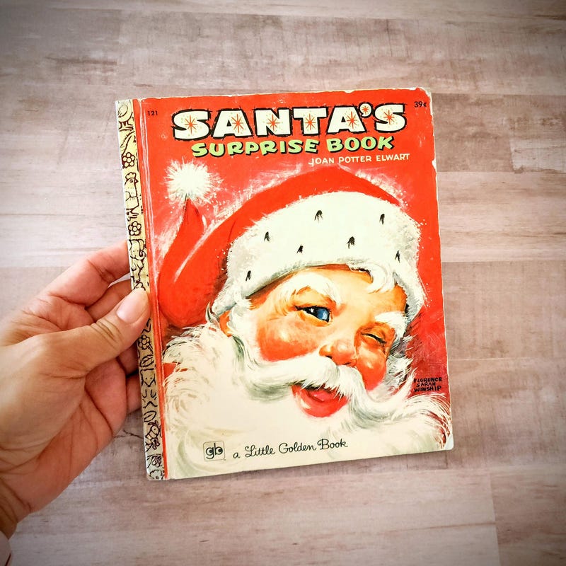 Santas Surprise Book - Etsy