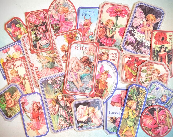 Flower Fairies Assorted Washi Label Stickers by Cecily Mary Barker ...