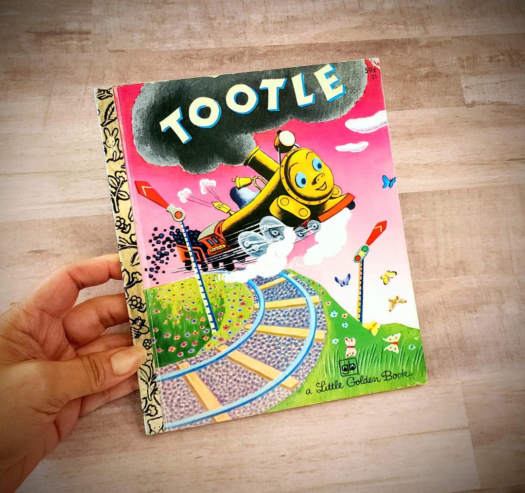 Vintage Little Golden Book Tootle, LGB Tootle Book - Etsy