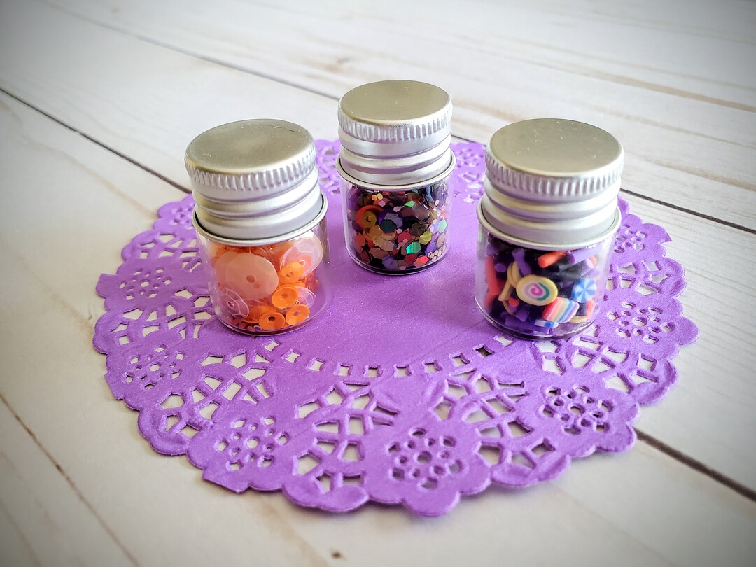 Halloween Shaker Sequins Mix in Bottle for Shaker Cards Packaging Table ...