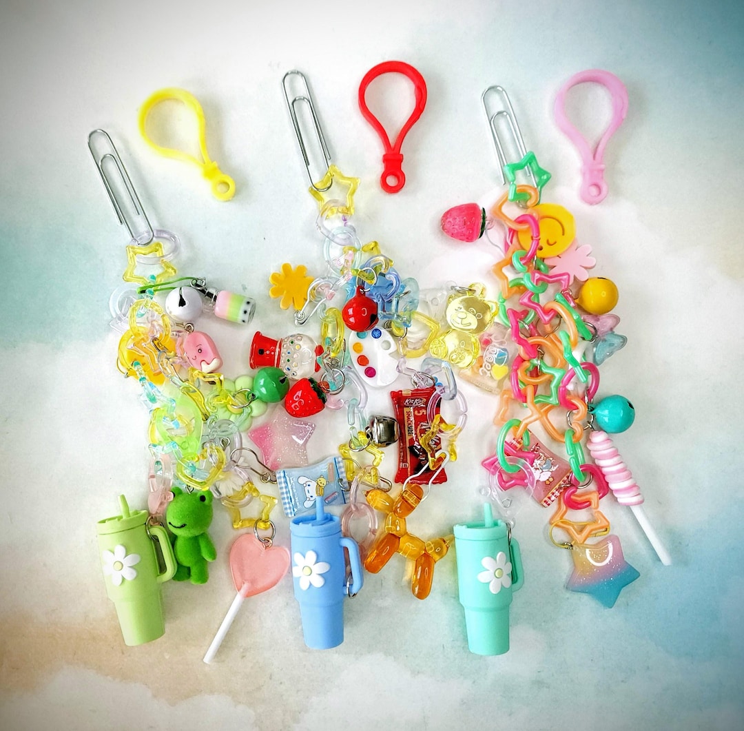 Cute Removable Versatile Spine Charm Dangles Bookmarks, Journals ...