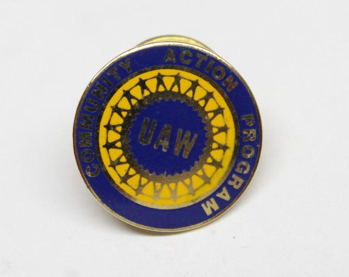 UAW (united Auto Workers) 1970's Tie Pin and Cuff Link Set - Etsy
