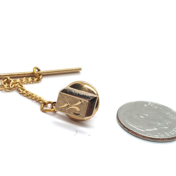 Swank Pin Vintage Gold Tone Classic Menswear Fashion … - Gem