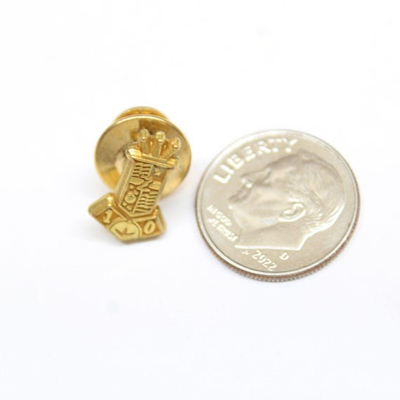 Zenith Radio Crown Logo Pin 10 Years Employee Award L… - Gem
