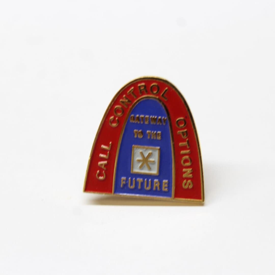 Call Control Options Gateway to the Future Pin Arch Lapel Enamel ...
