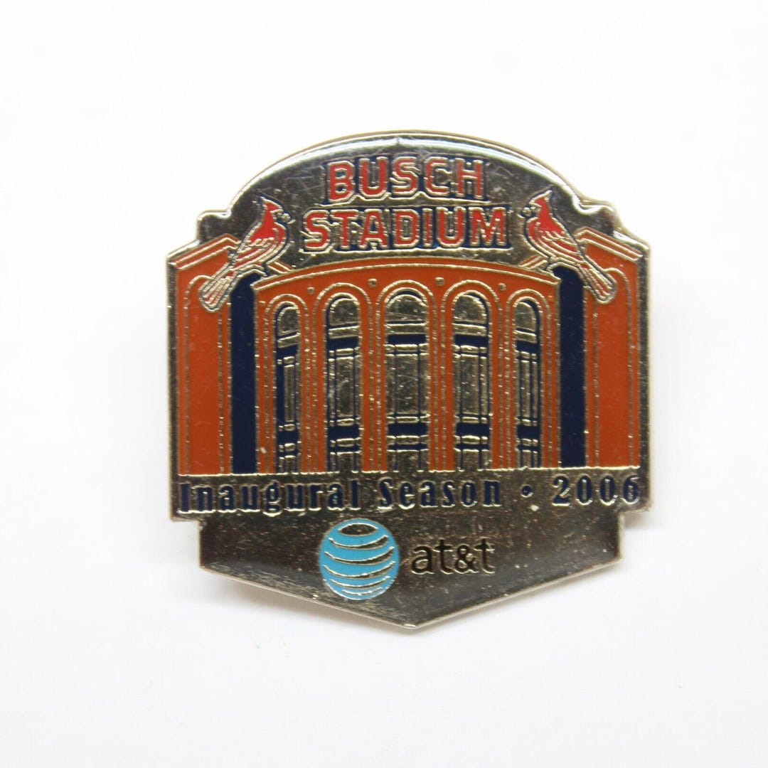 Busch Stadium Inaugural Season 2006 AT&T Pin Lapel Enamel Collectible ...