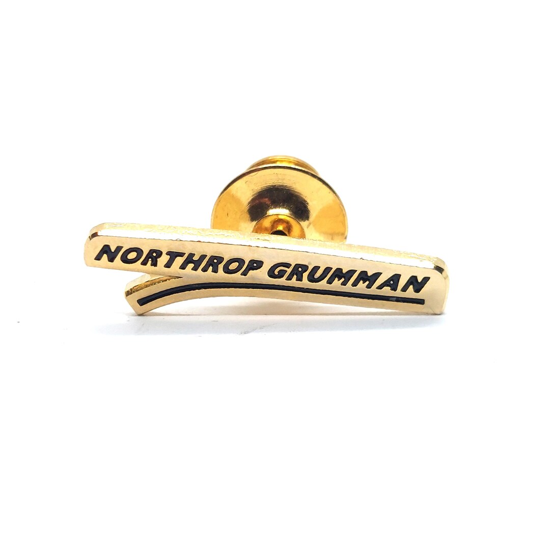 Northrop Grumman Pin Aerospace Defense Technology Gold Tone Lapel ...