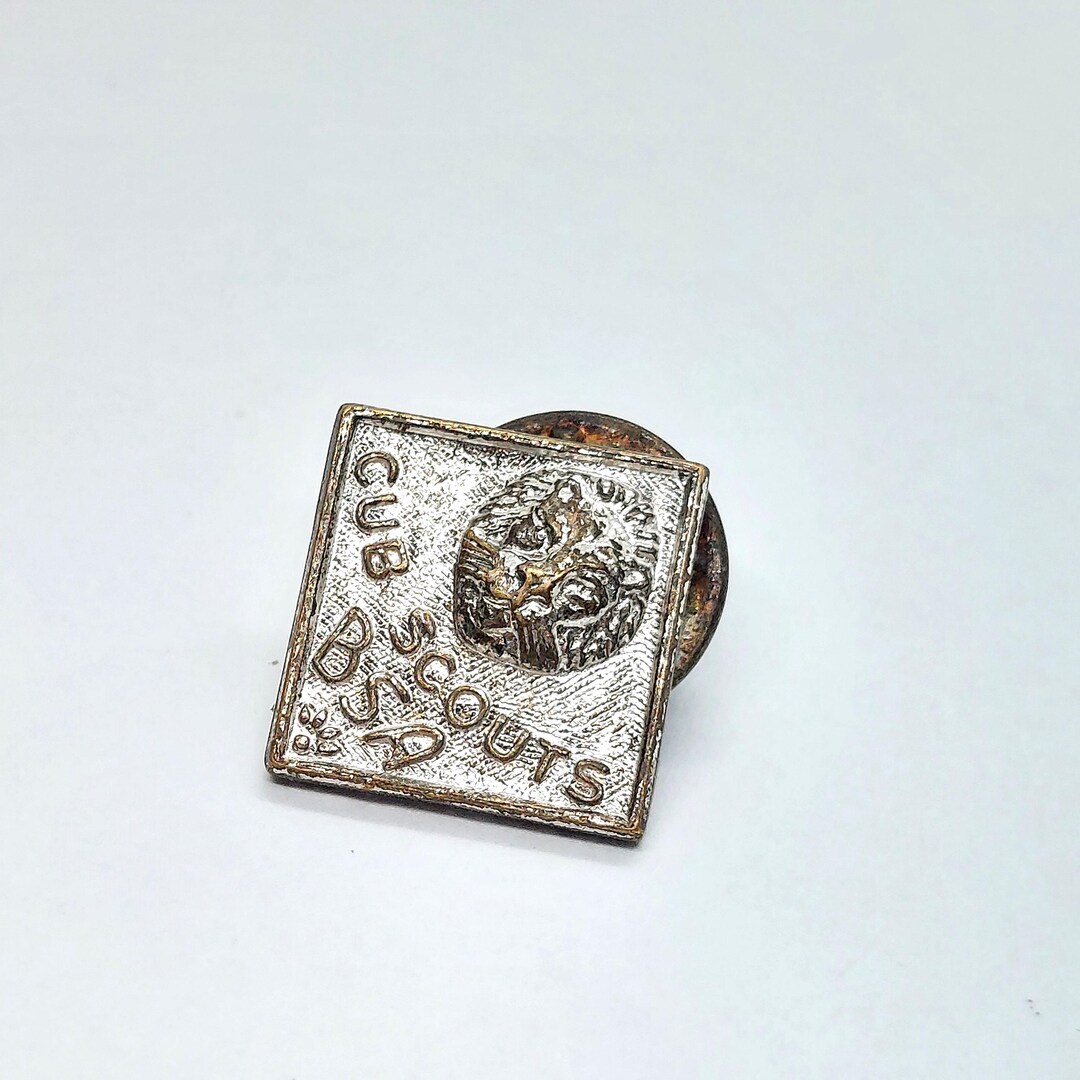 Cub Scouts BSA Pin Lapel Silver Tone Collectible Vintage - Etsy