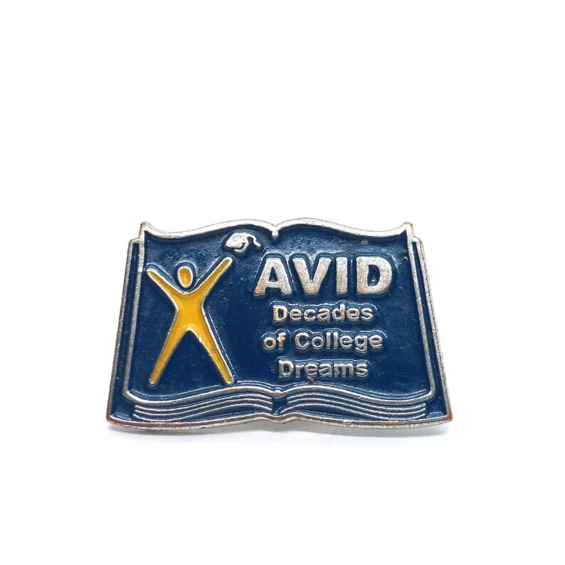 AVID Decades of College Dreams Pin Education Academic Achievement ...