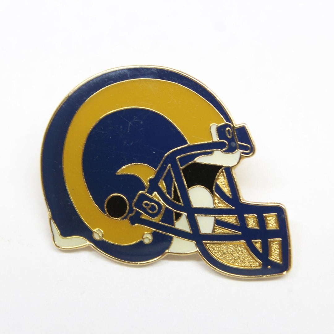 St. Louis Rams Helmet Logo Enamel Pin Lapel NFL Football Missouri #3 ...