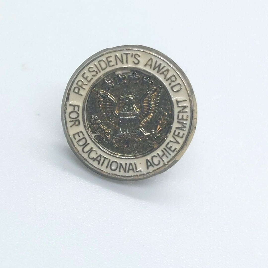 President's Award for Educational Achievement Pin Lapel Enamel ...