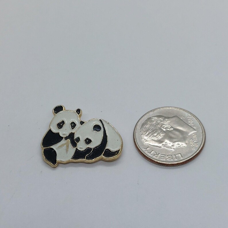 Beijing Zoo Two Pandas Pin Lapel Enamel Collectible - Etsy
